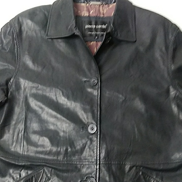 Pierre Cardin | Jackets & Coats | Pierre Cardin Vintage Leather Jacket ...